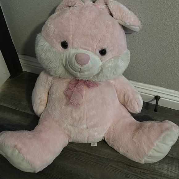 Toys | A Pink Stuffed Bunny | Poshmark